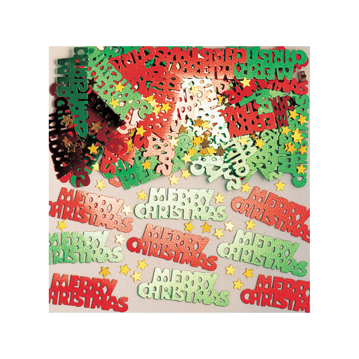 Merry Christmas Type Metallic Confetti Mix 14g - 12 PC : Amscan ... Merry Christmas Type Metallic Confetti Mix 14g - 12 PC : Amscan ...