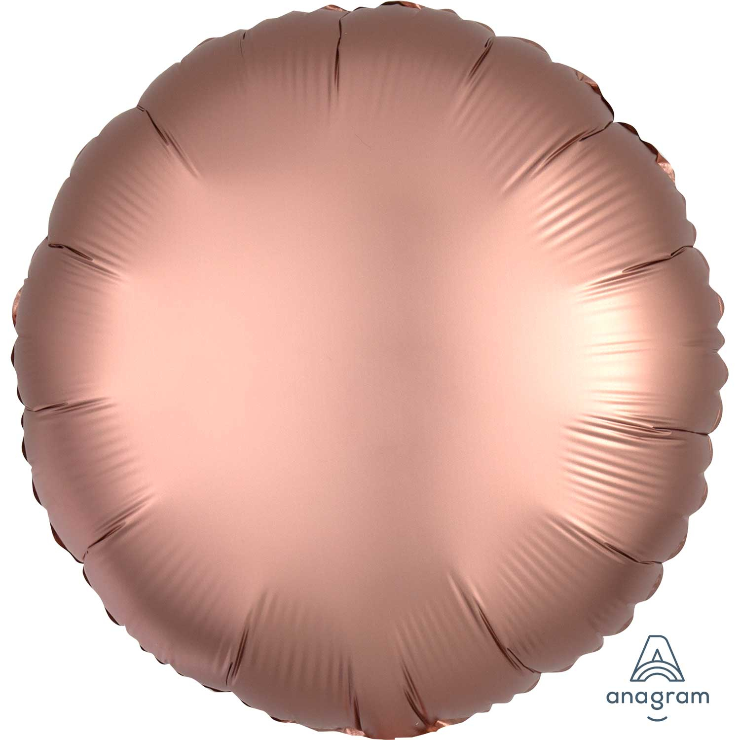 Anagram Rose Copper Circle Satin Luxe Standard Hx Packaged Foil
