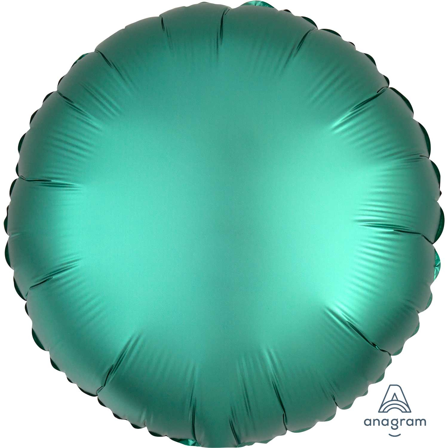 Anagram Jade Circle Satin Luxe Standard Hx Unpackaged Foil Balloons S15
